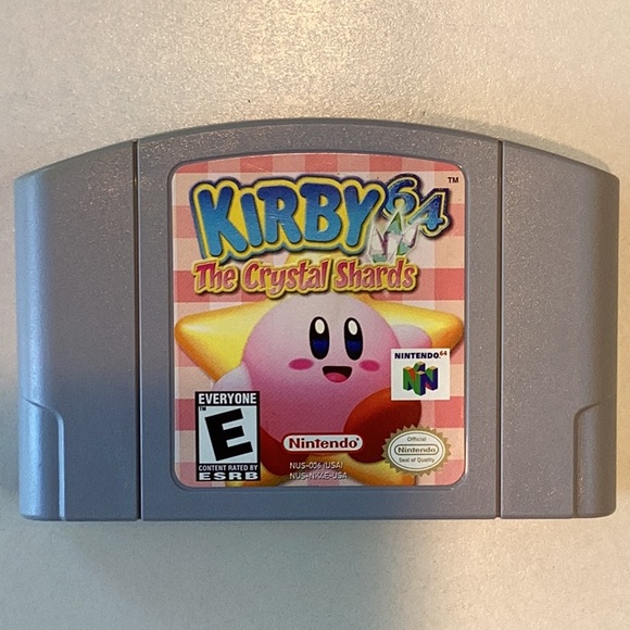 Nintendo | Other | Kirby 64 The Crystal Shards Nintendo 64 Game N64 Authentic | Poshmark